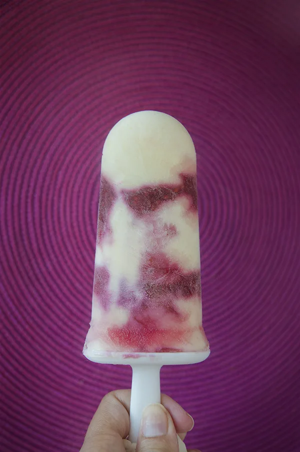 Raspberry Cheesecake Popsicles - Seasoned Sprinkles