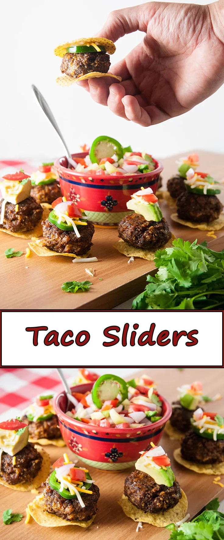 Cheesy Southwest Taco Sliders - Seasoned Sprinkles