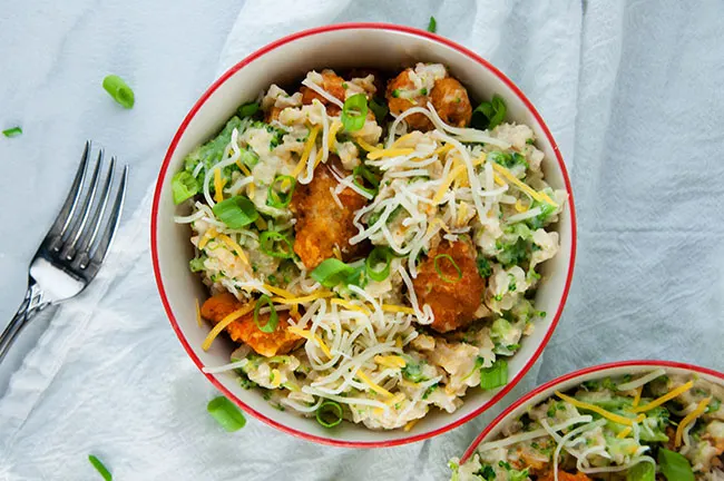 Buffalo Chicken Cheesy Rice Bowls - Seasoned Sprinkles
