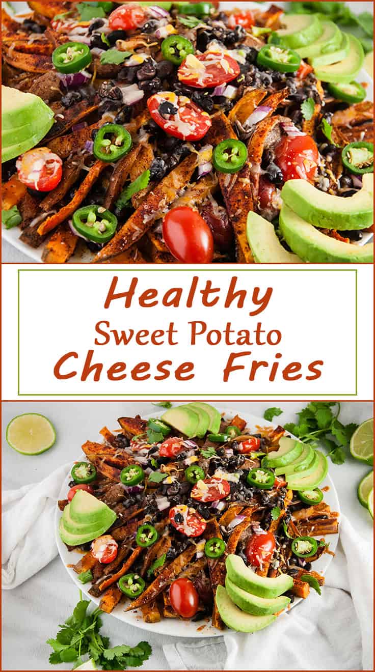 Easy and Delicious Healthy Loaded Sweet Potato Fries - Seasoned Sprinkles