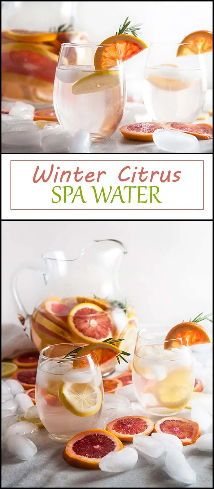 Winter Citrus Spa Water - Seasoned Sprinkles