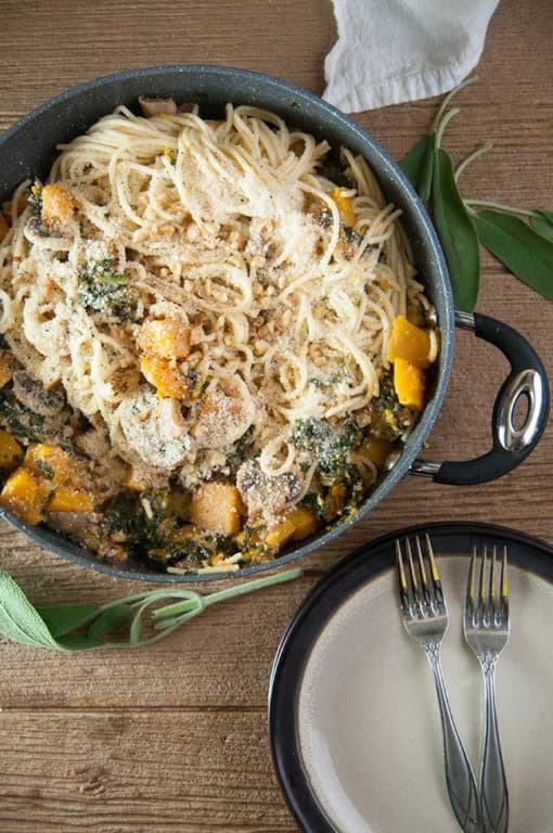Winter Vegetable Pasta - Seasoned Sprinkles