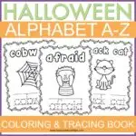 Free Halloween Alphabet Printables and Coloring Pages - Seasoned Sprinkles