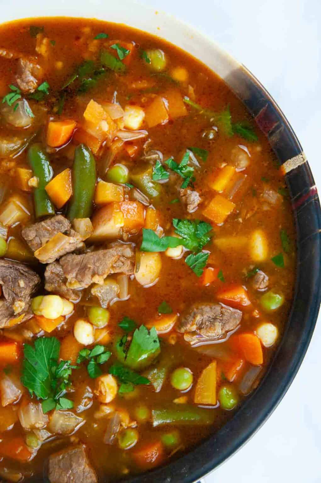 Instant Pot Vegetable Beef Soup Seasoned Sprinkles Instant Pot Vegetable Beef Soup Seasoned Sprinkles