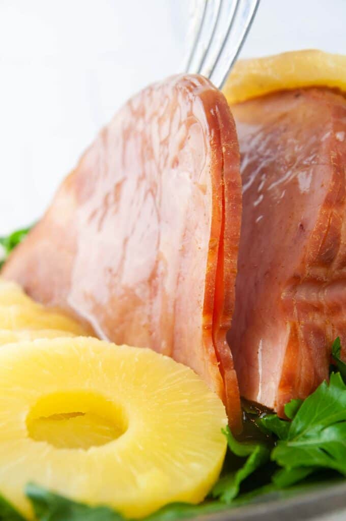 Easy Sweet and Savory Instant Pot Ham with Honey Glaze - Seasoned Sprinkles