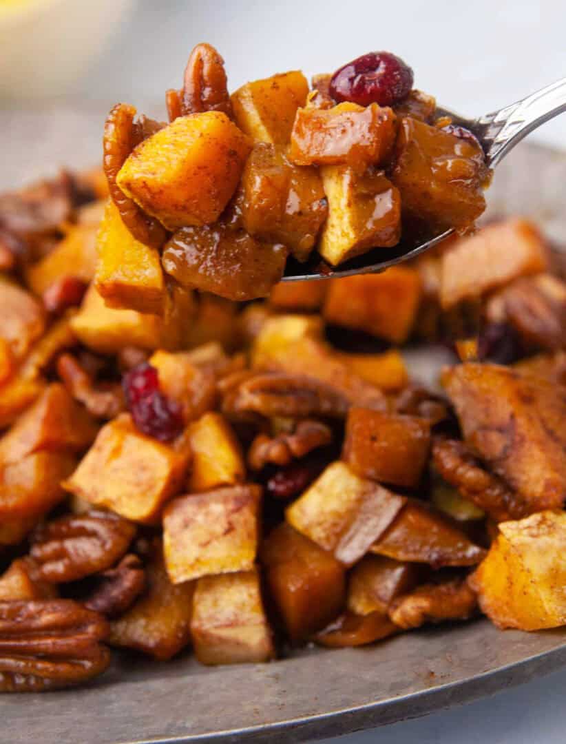 Easy Roasted Brown Sugar Butternut Squash (with Cinnamon) - Seasoned ...