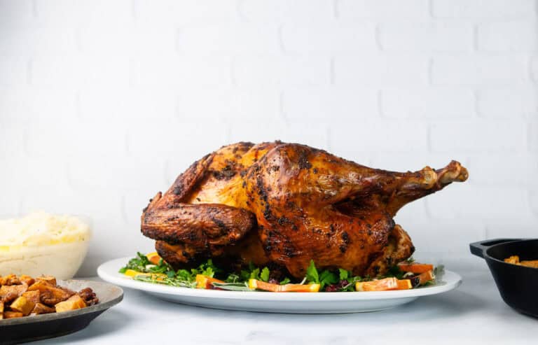 Garlic Butter Basted Turkey - Seasoned Sprinkles