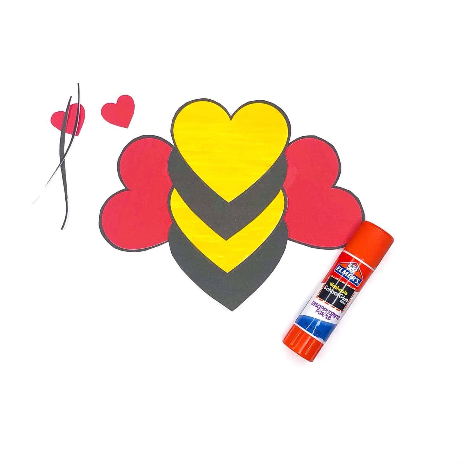 The Best Printable Valentine's Day Bee Craft - Seasoned Sprinkles