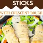 Easy Mummy Mozzarella Sticks (in Crescent Dough) for Halloween ...