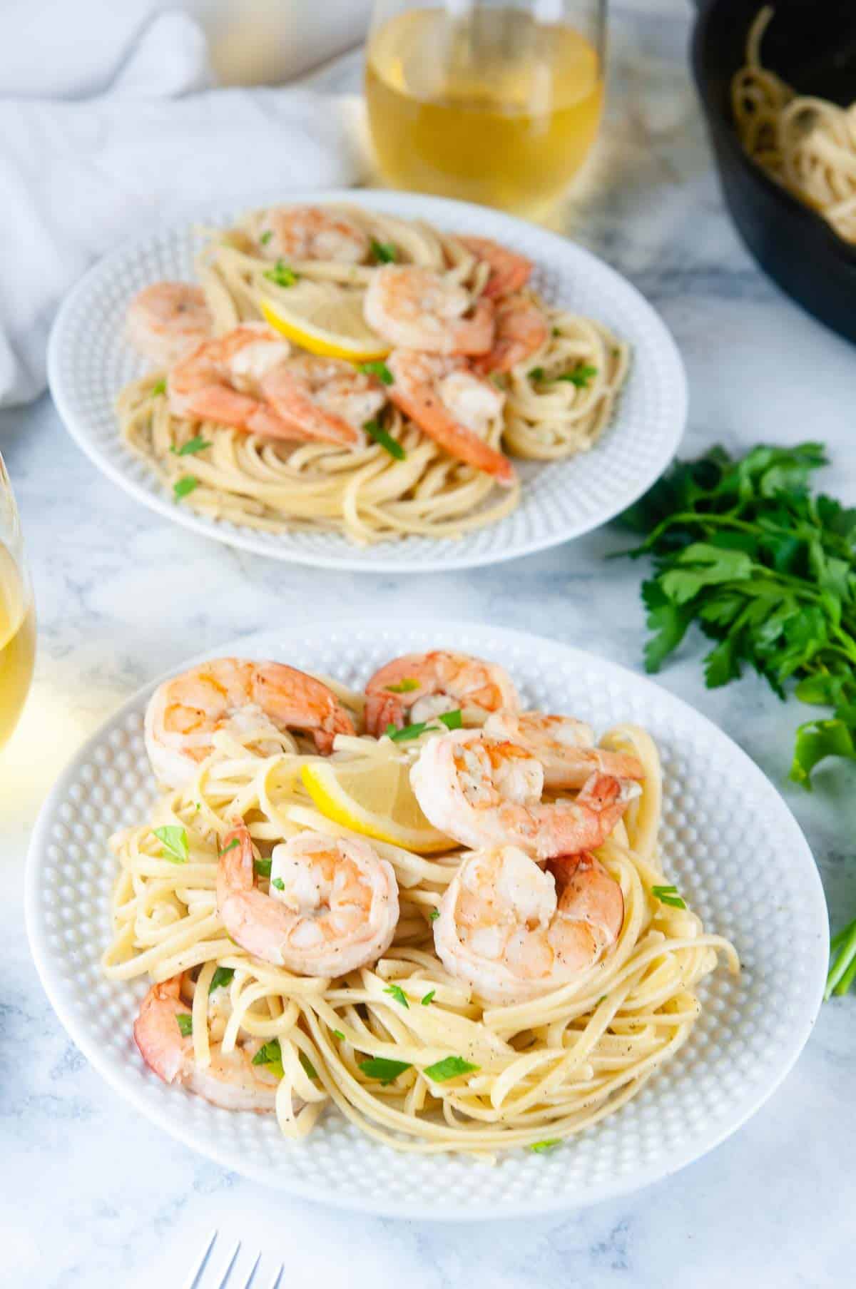 Easy Shrimp Scampi Recipe - Seasoned Sprinkles
