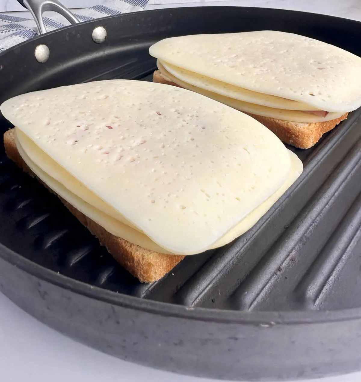 Easy Ham and Cheese Panini - Seasoned Sprinkles