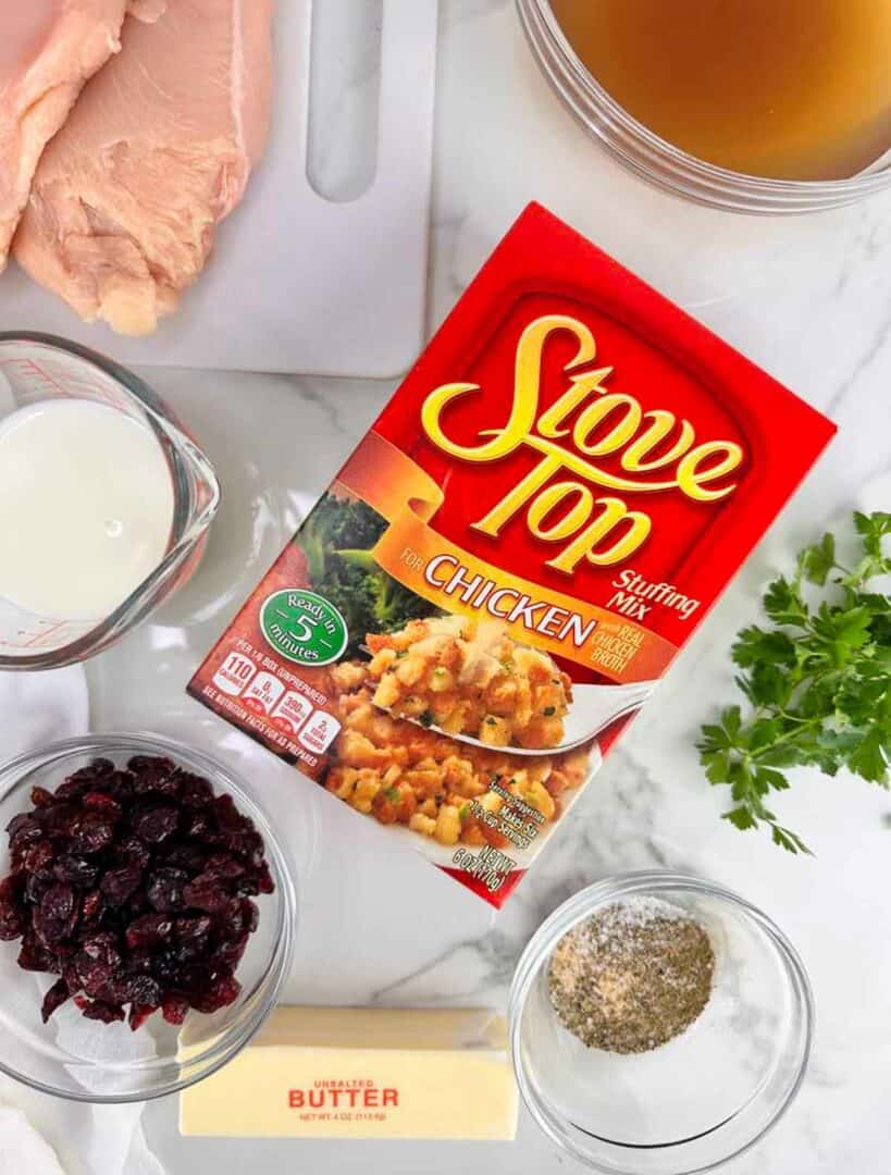 The Best Stuffed Chicken Breast with Stuffing - Seasoned Sprinkles