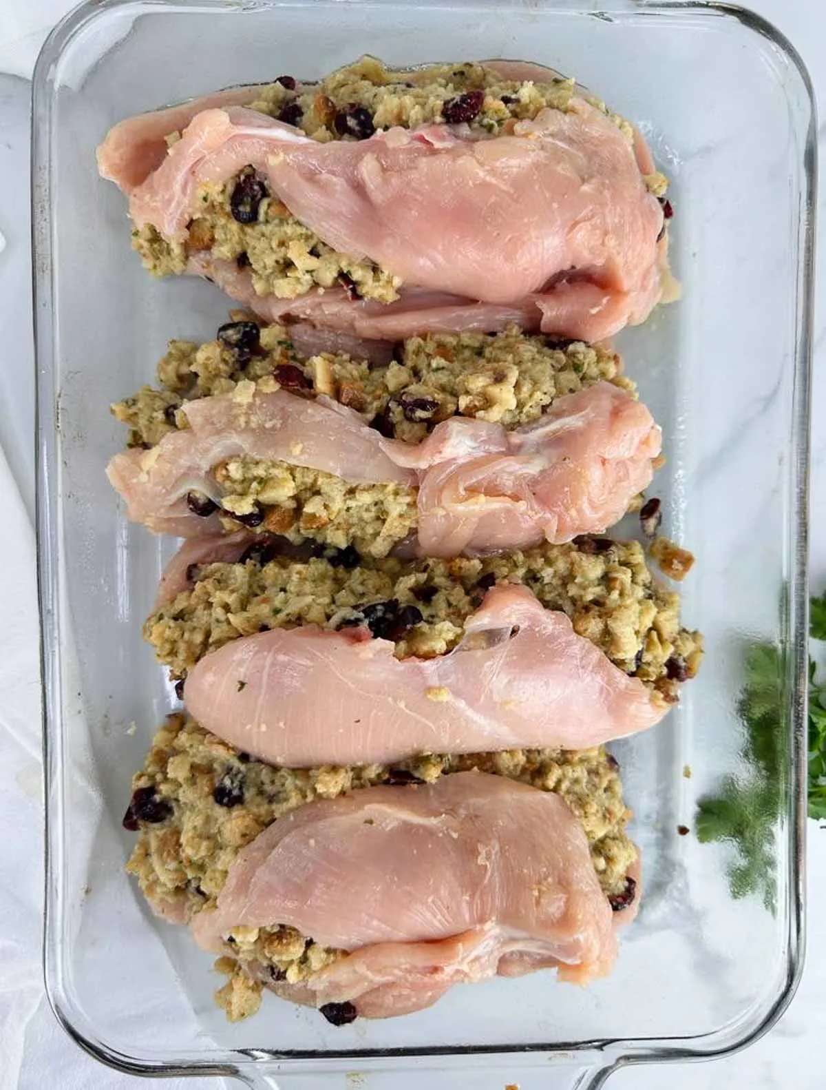 The Best Stuffed Chicken Breast with Stuffing - Seasoned Sprinkles