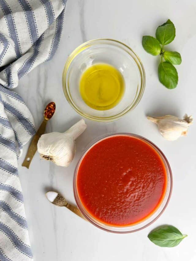 The Best Real Italian Tomato Sauce (Homemade Spaghetti Sauce ...