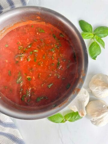The Best Real Italian Tomato Sauce (Homemade Spaghetti Sauce ...