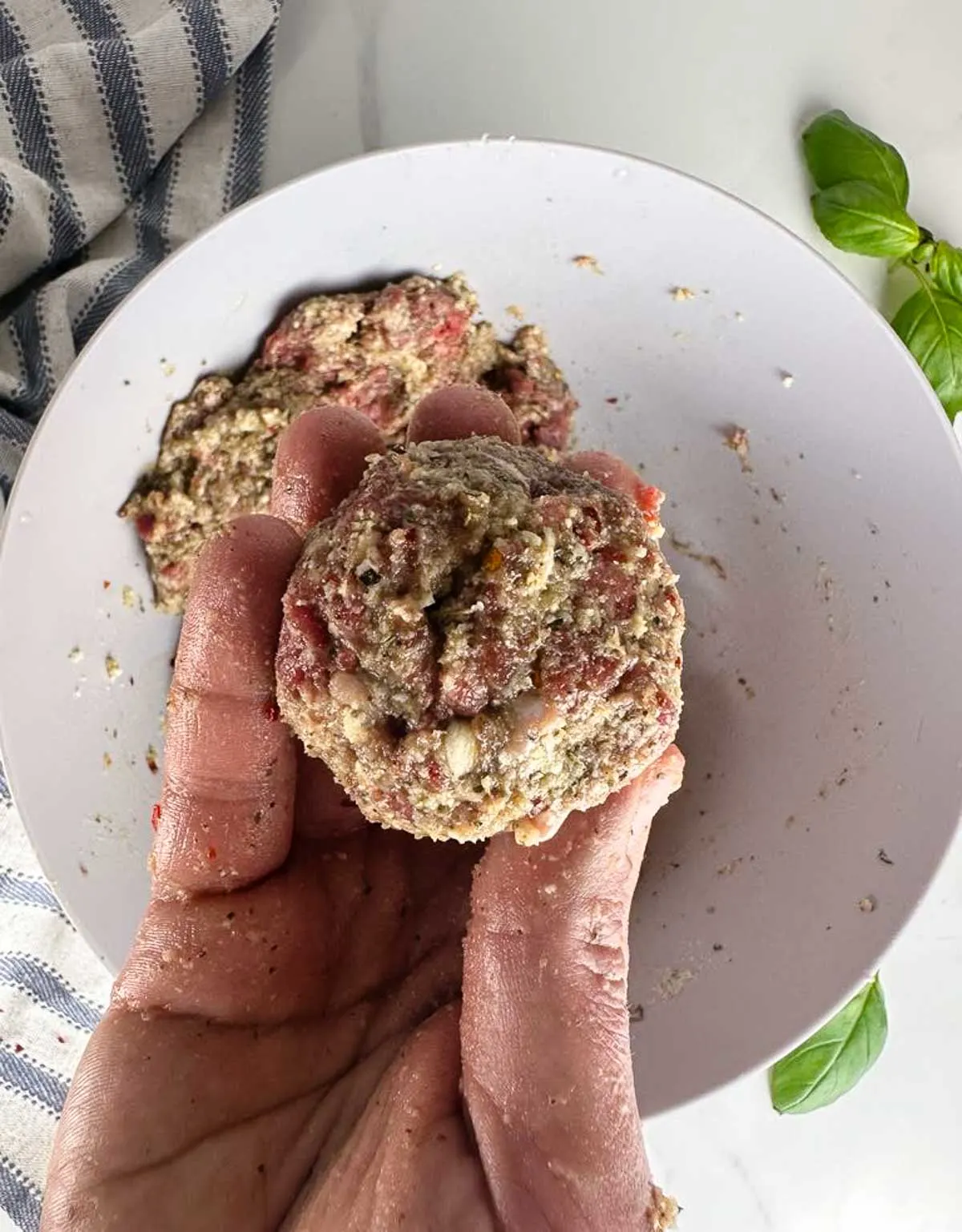 Italian Spicy Meatballs Made Easy - Seasoned Sprinkles